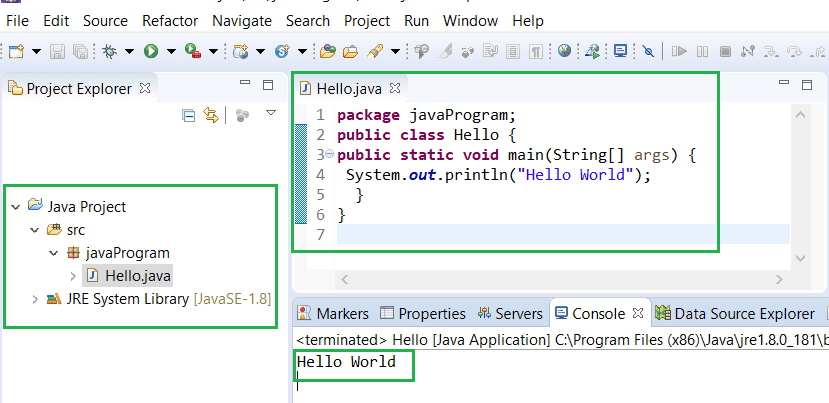 Writing Java Program In Eclipse Compile Run Scientech Easy