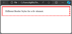Border in CSS: Style, Width, Color - Scientech Easy
